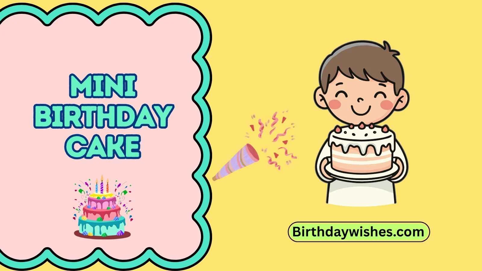 207+ Mini Birthday Cake Ideas That Will Wow Everyone 🎉
