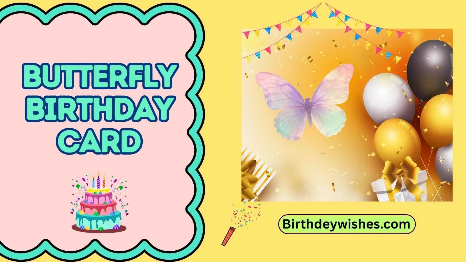 205+ Magical Butterfly Birthday Card Ideas for Her