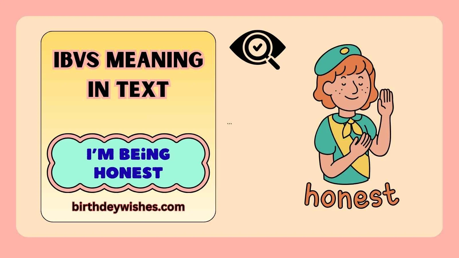 📱 IBVS Meaning in Text: Definition, Usage, & How to Respond Like a Pro