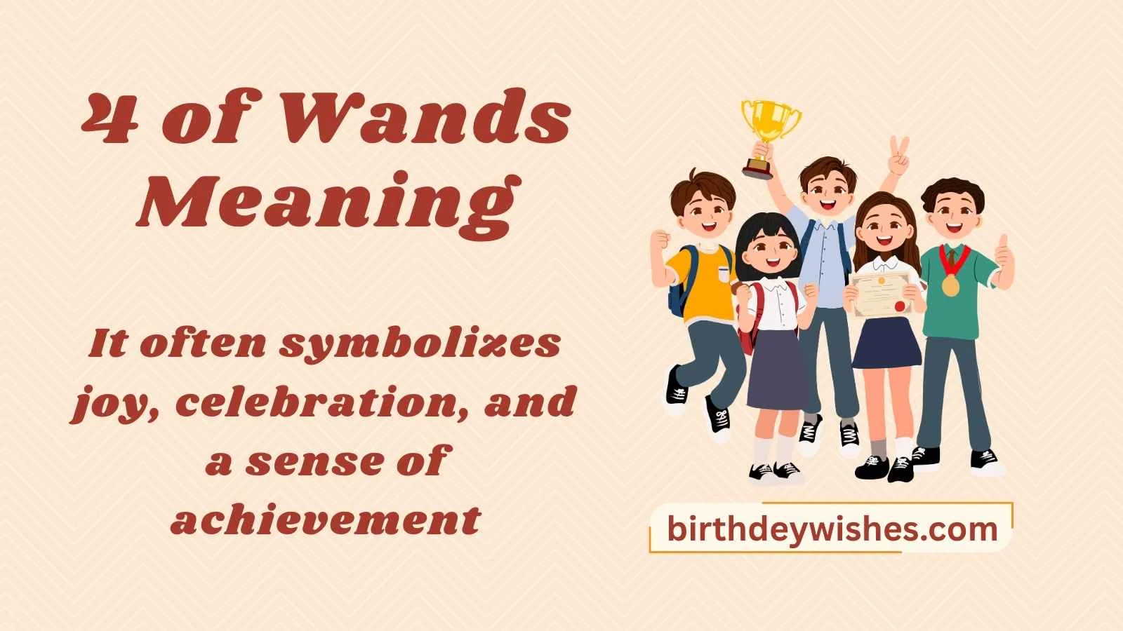 4 of Wands Meaning: A Complete Guide to Its Symbolism, Uses ...